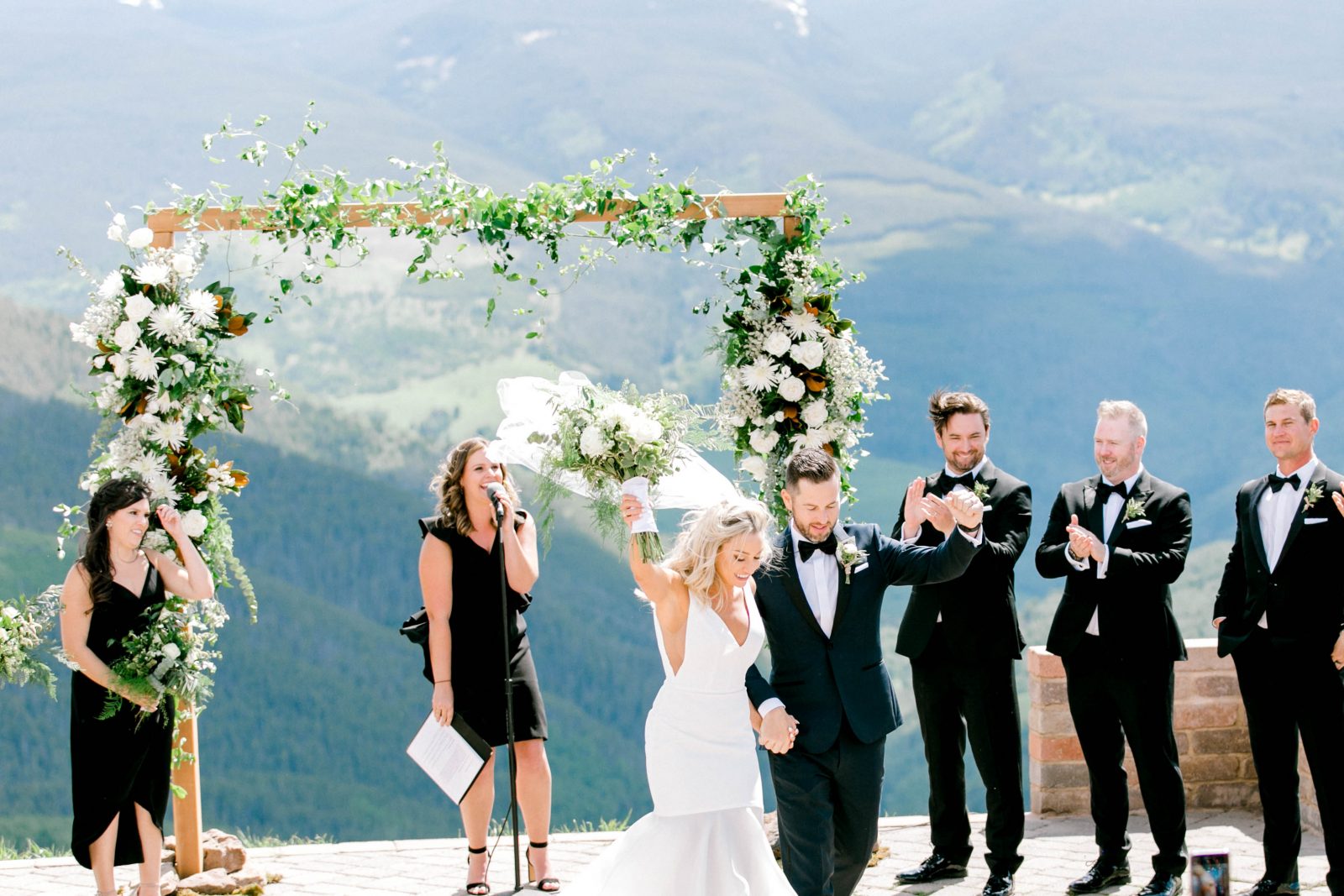 Vail Mountain Wedding Deck | Vail, CO - daniellerothphoto.com