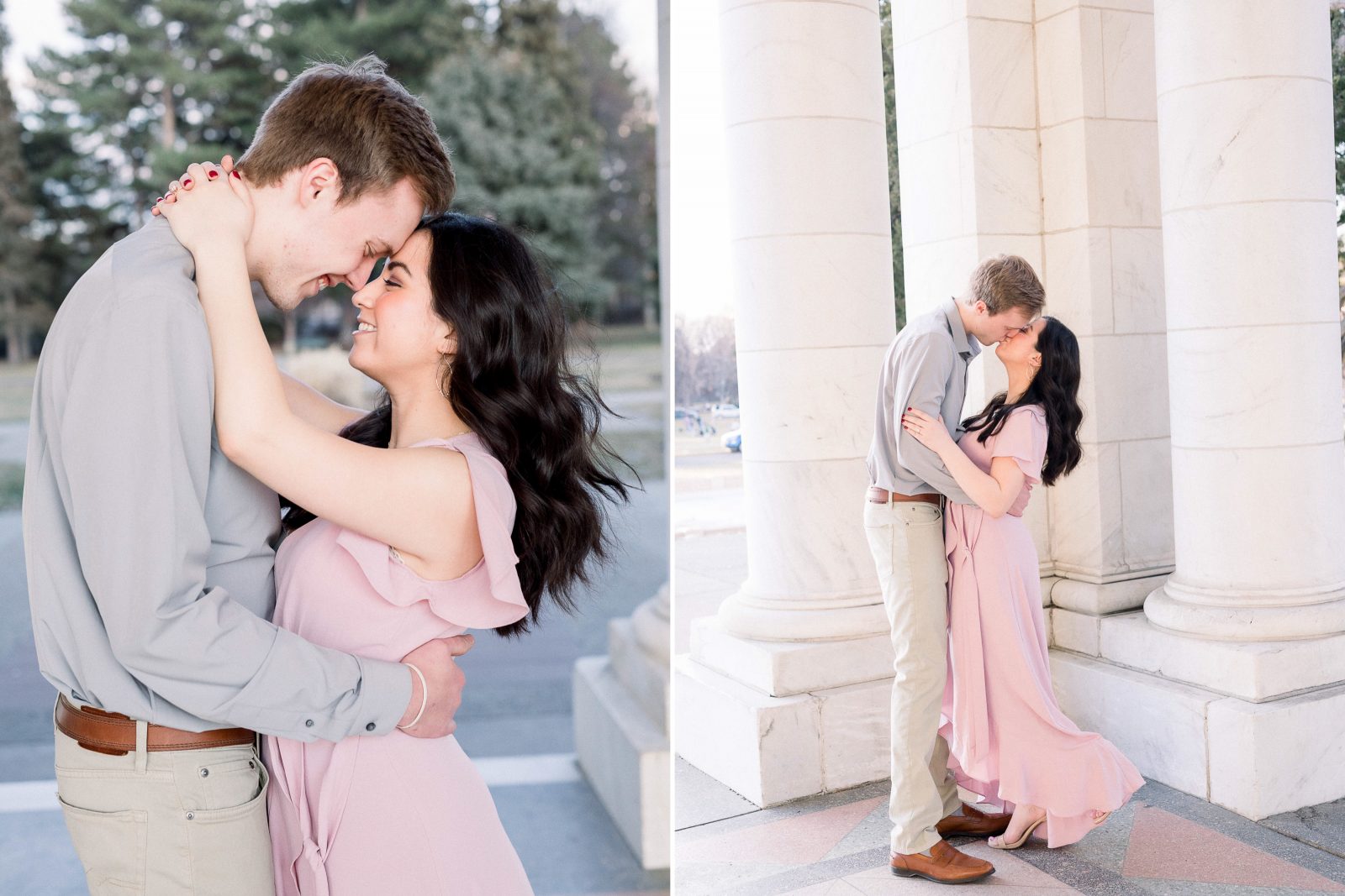 Cheeseman Park Engagement Photos | Danielle & Evan - daniellerothphoto.com