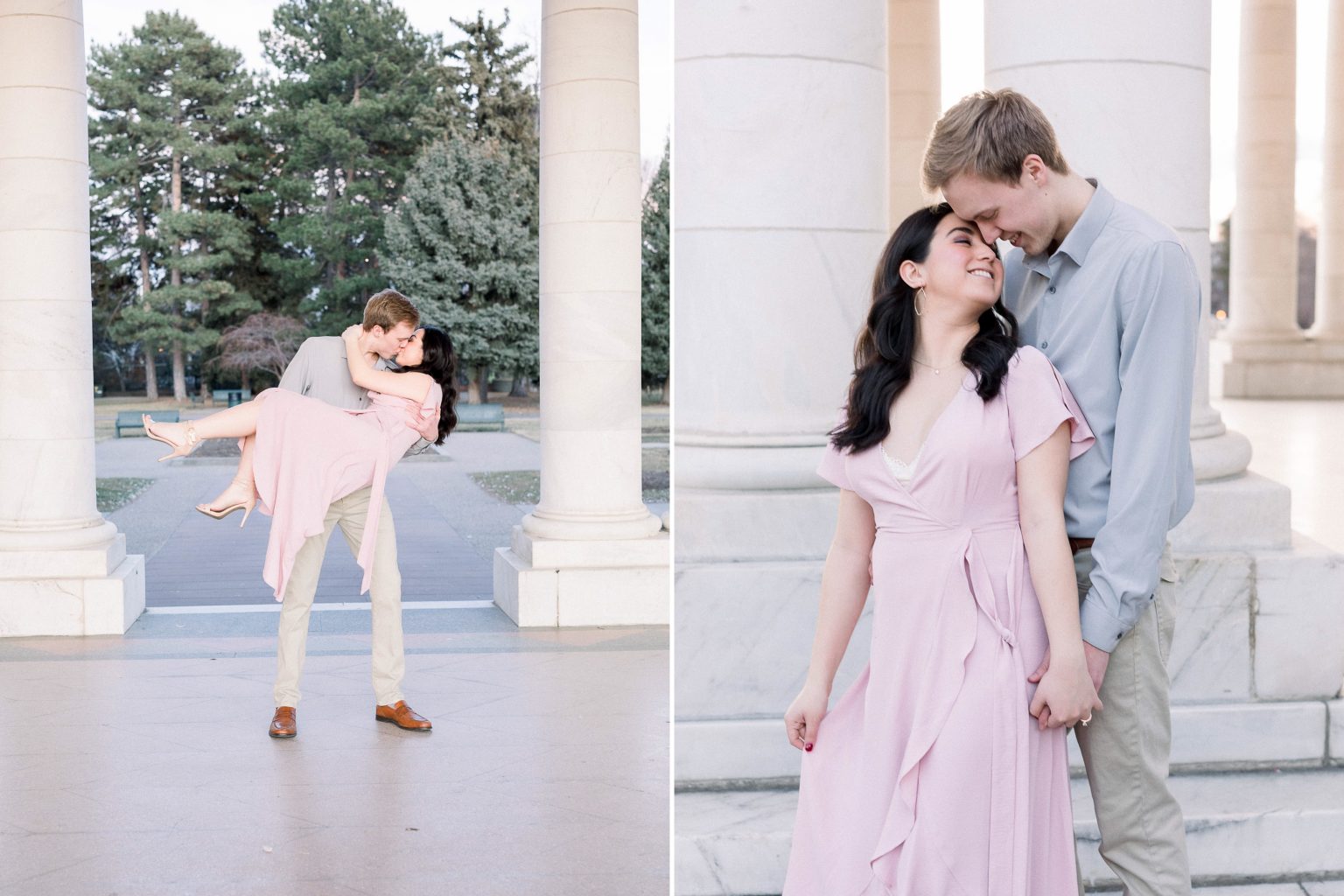 Cheeseman Park Engagement Photos | Danielle & Evan - daniellerothphoto.com