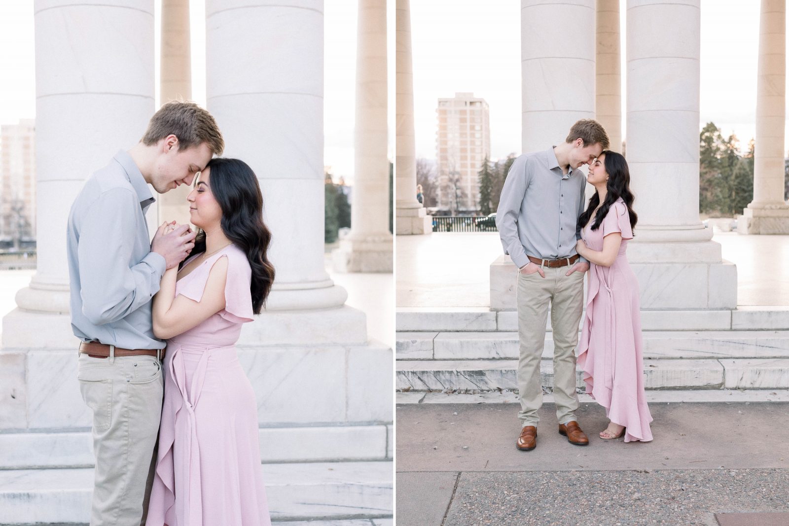 Cheeseman Park Engagement Photos | Danielle & Evan - daniellerothphoto.com