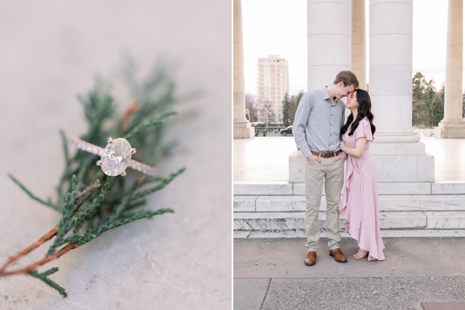 Cheeseman Park Engagement Photos | Danielle & Evan - daniellerothphoto.com