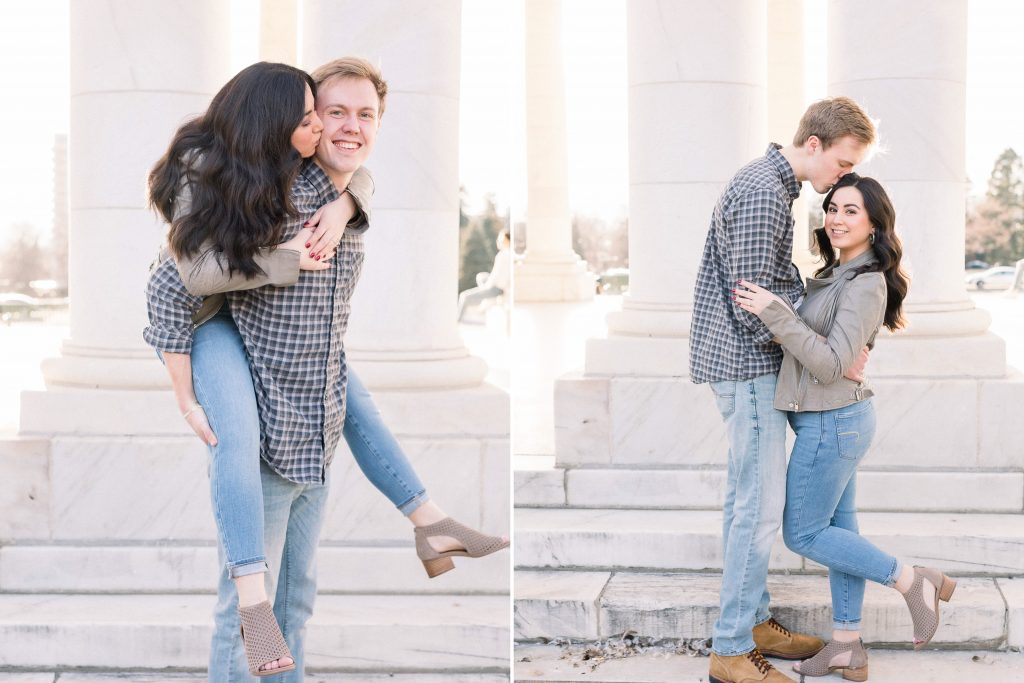 Cheeseman Park Engagement Photos | Danielle & Evan - daniellerothphoto.com