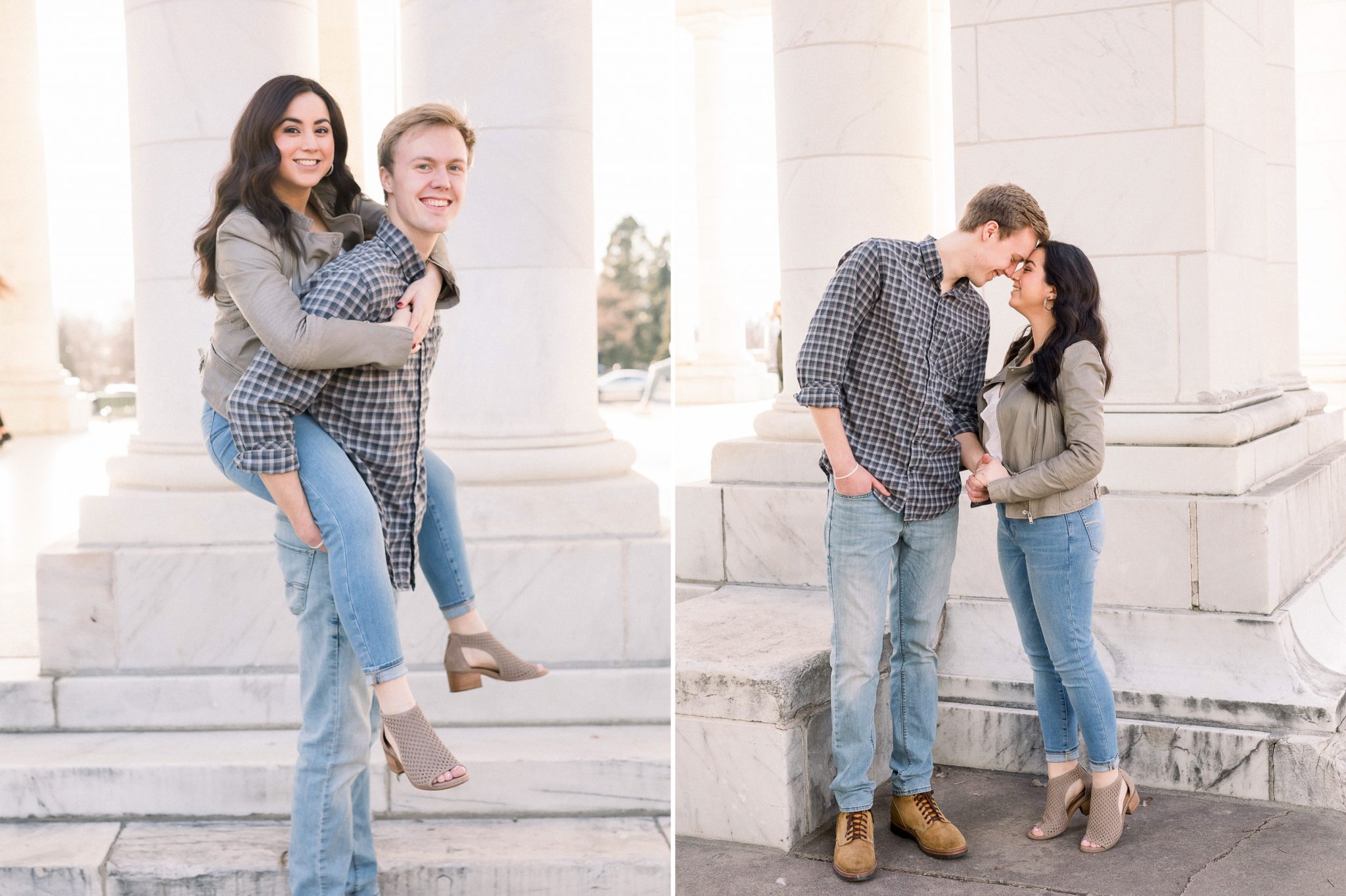 Cheeseman Park Engagement Photos | Danielle & Evan - daniellerothphoto.com