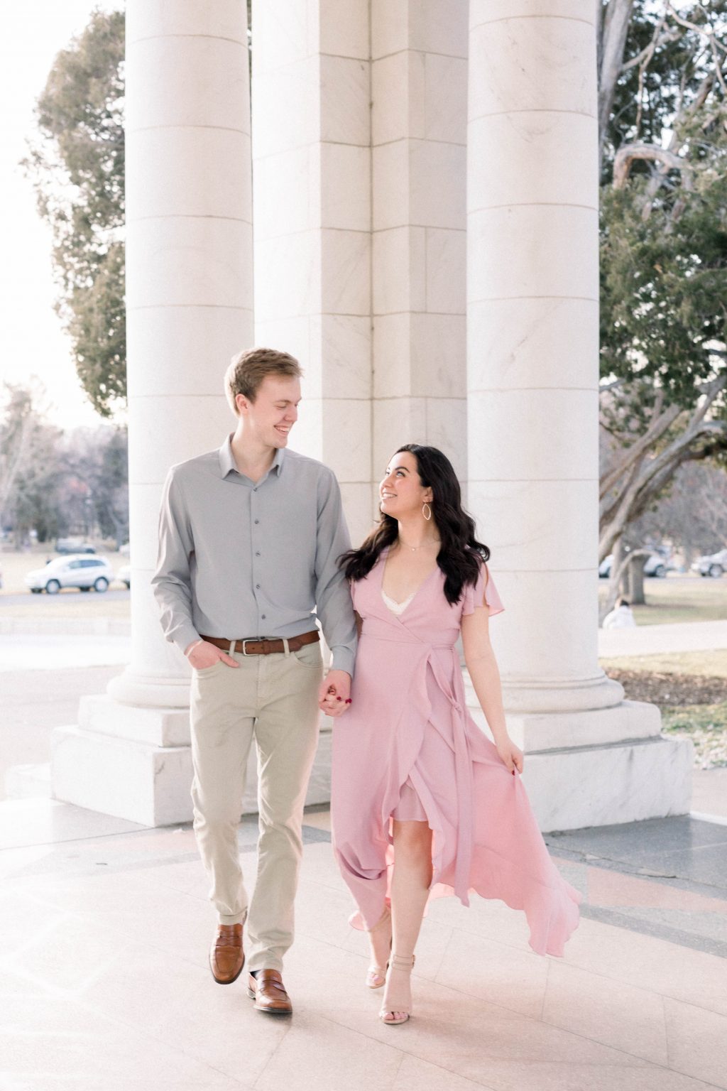 Cheeseman Park Engagement Photos | Danielle & Evan - daniellerothphoto.com