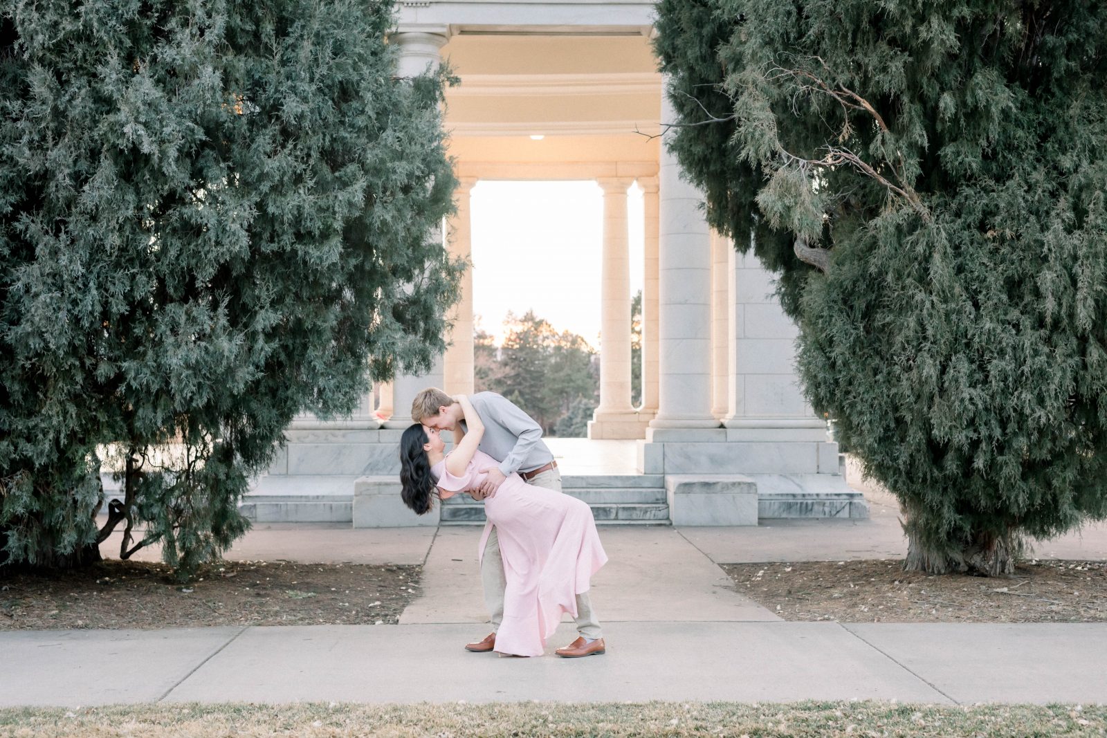 Cheeseman Park Engagement Photos | Danielle & Evan - daniellerothphoto.com