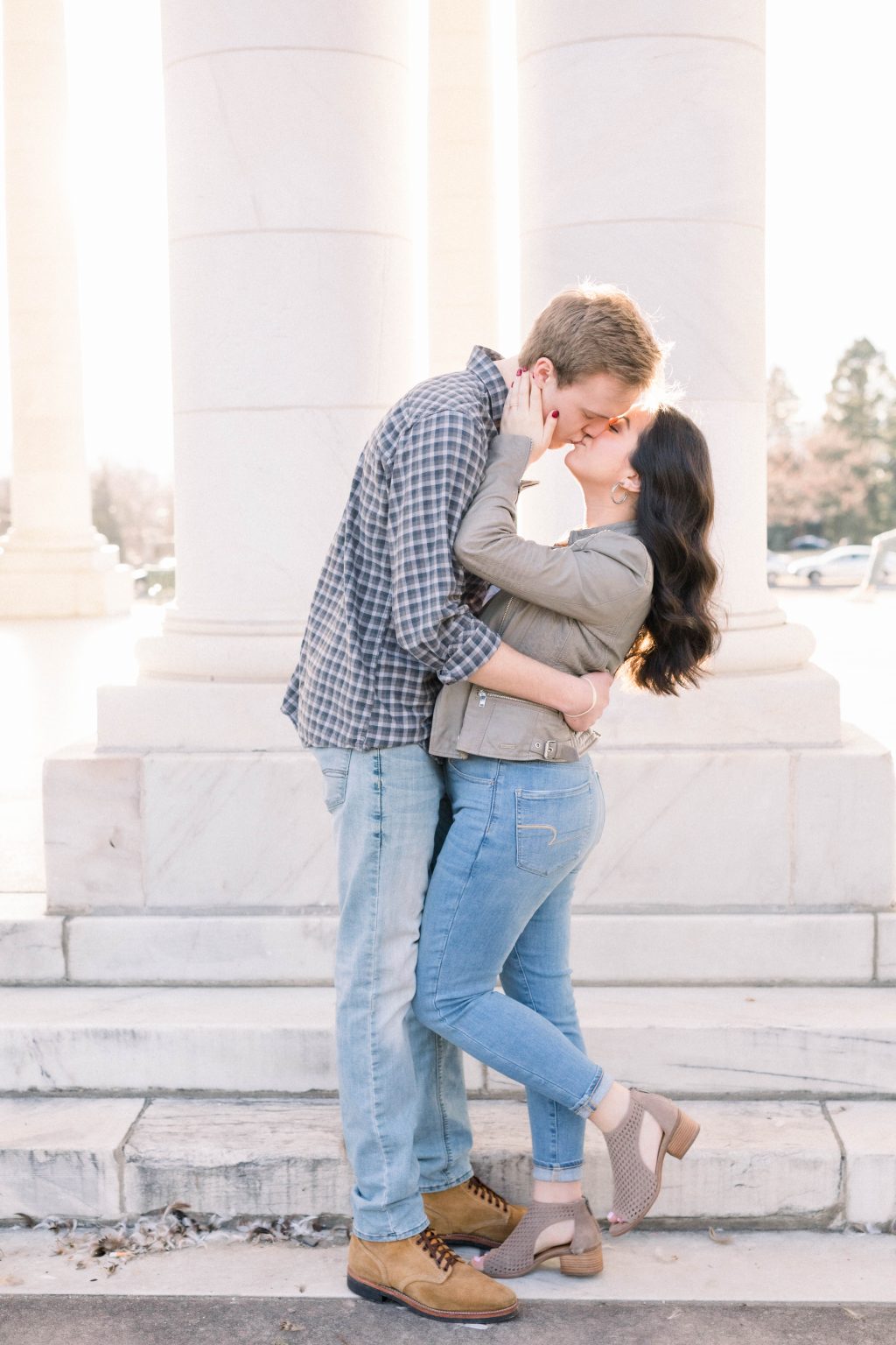 Cheeseman Park Engagement Photos | Danielle & Evan - daniellerothphoto.com