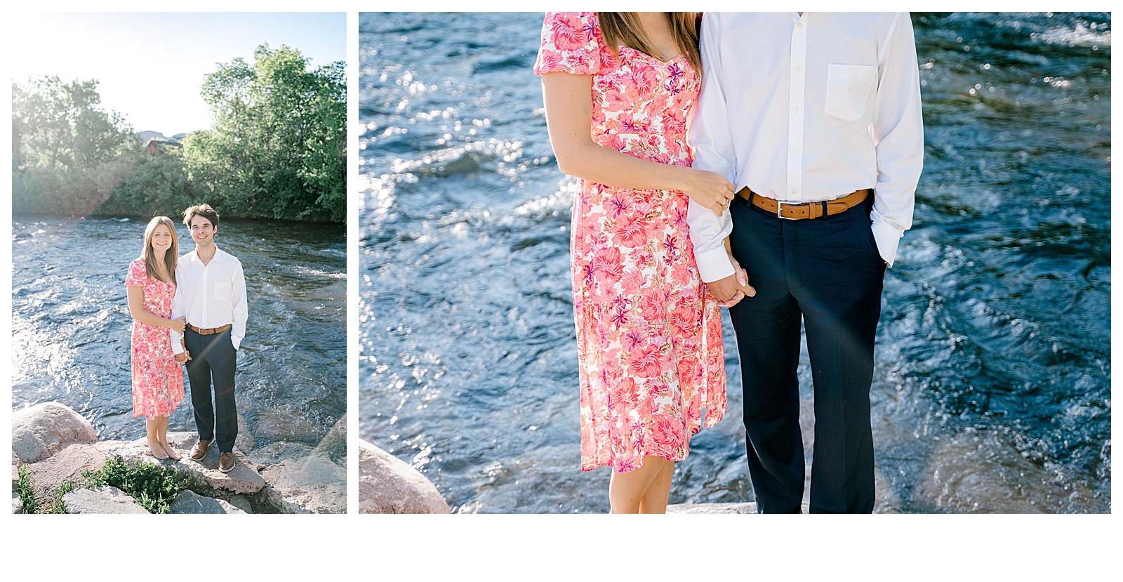 Colorado riverside engagement session - daniellerothphoto.com